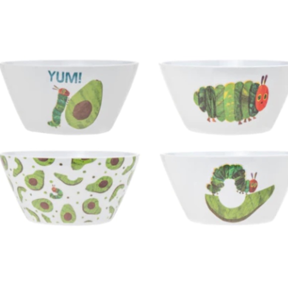 Godinger | Dining | Eric Carle Very Hungry Caterpillar Avocado Cereal ...
